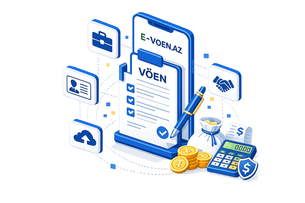 e-voen.az – Onlayn VÖEN açmaq və MMC açmaq 5 dəqiqədə